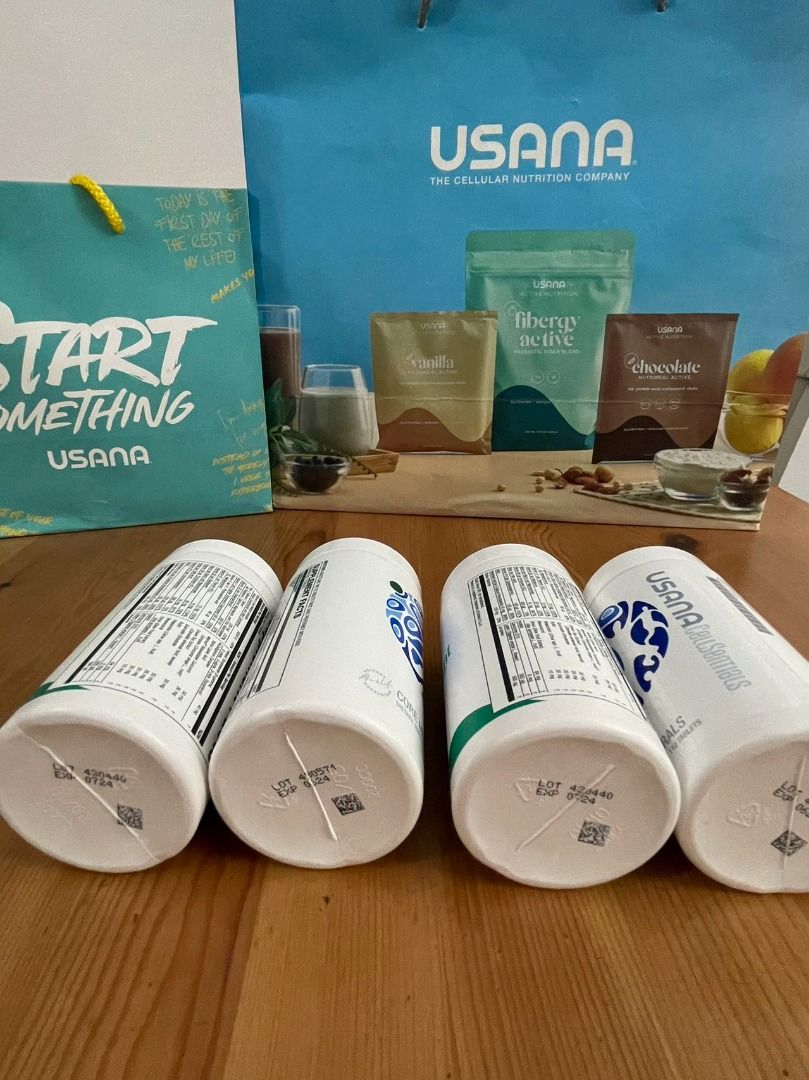 Free Shipping USANA CELLSENTIALS Exp Jun & Jul 2024 Made in USA, Health ...