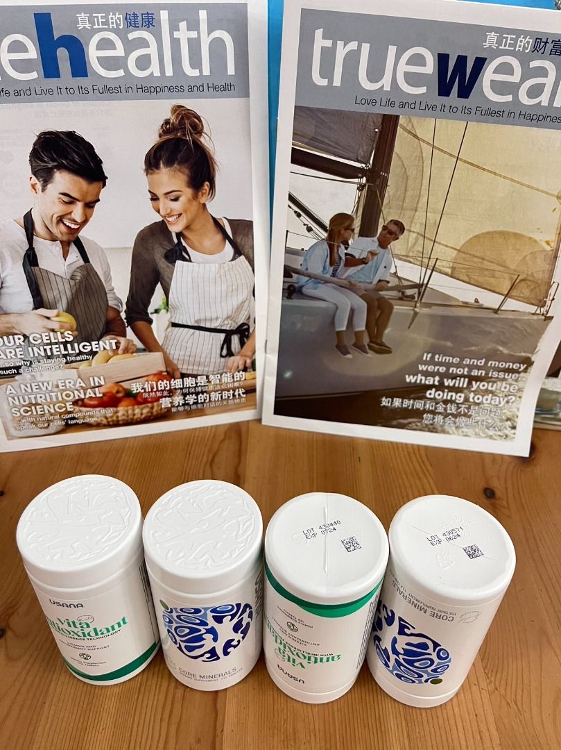 Free Shipping USANA CELLSENTIALS Exp Jun & Jul 2024 Made in USA, Health ...