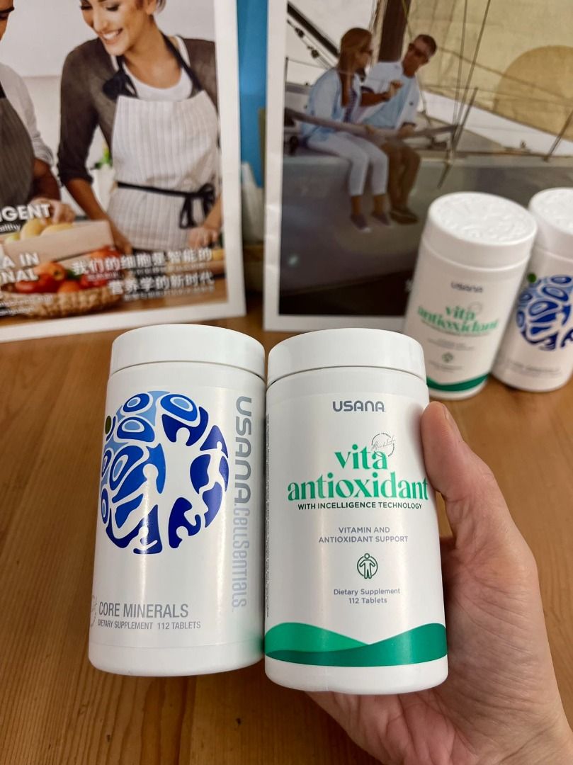 Free Shipping USANA CELLSENTIALS Exp Jun & Jul 2024 Made in USA, Health ...