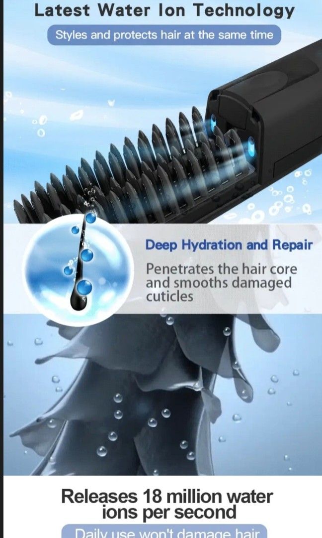 Future Lab Nion 2 Comb, Beauty & Personal Care, Hair on Carousell