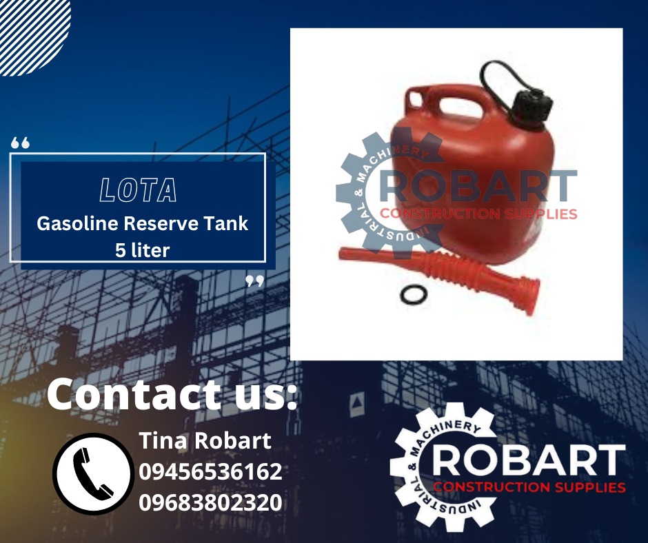 Gasoline Reserve Tank 5 liters, Commercial & Industrial, Construction ...