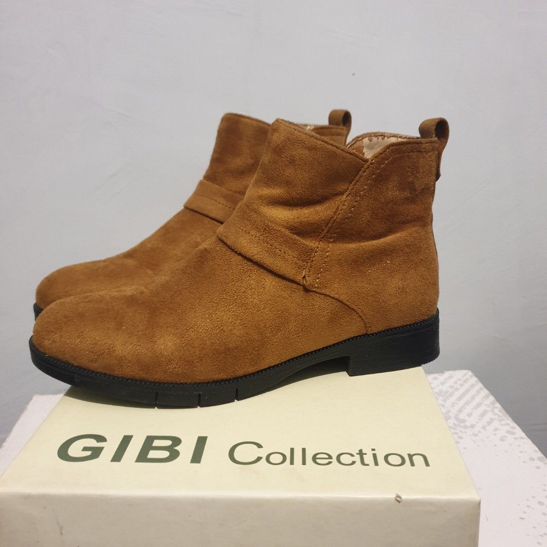 Gibi Brown Boots, Women's Fashion, Footwear, Boots on Carousell