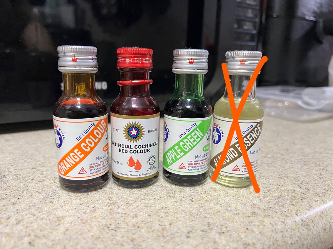 GIVEAWAY: food colouring and essences, Food & Drinks, Other Food ...