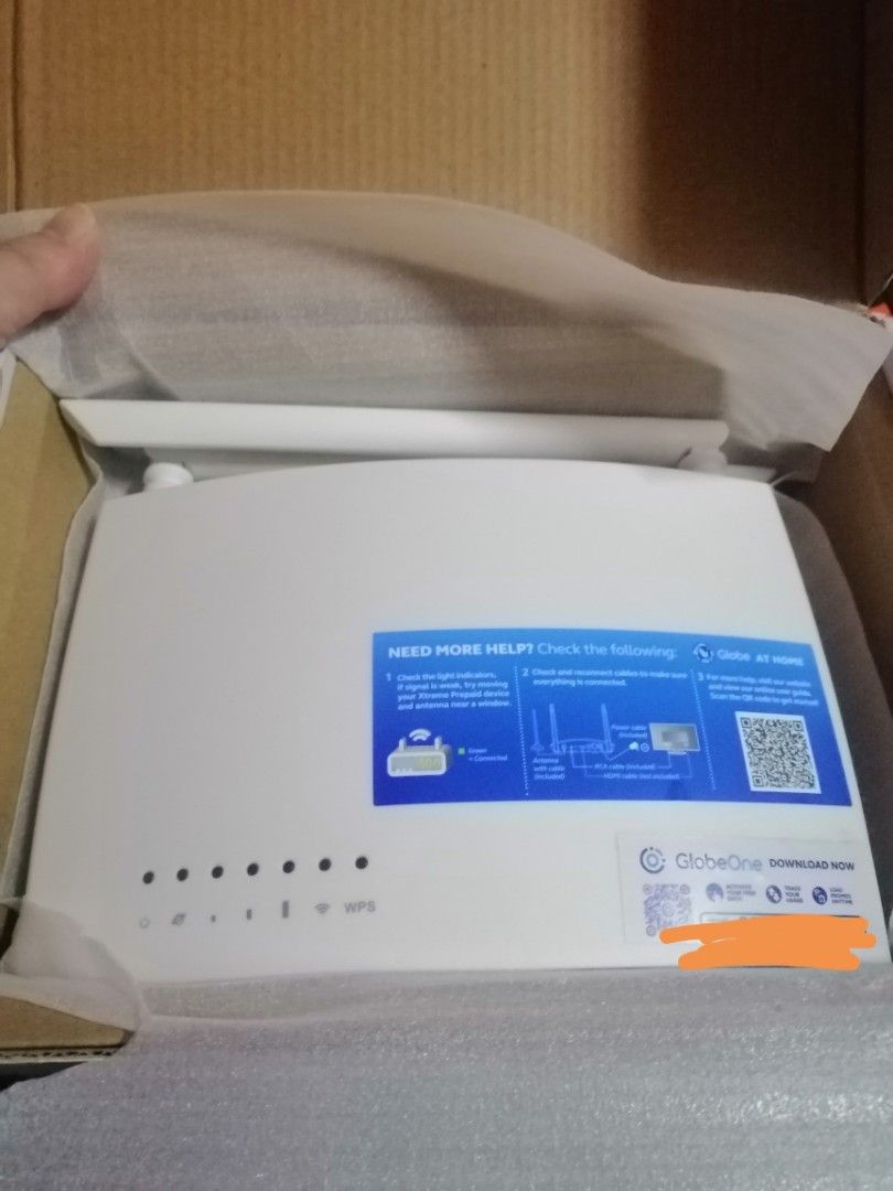 Globe home prepaid wifi extreme on Carousell