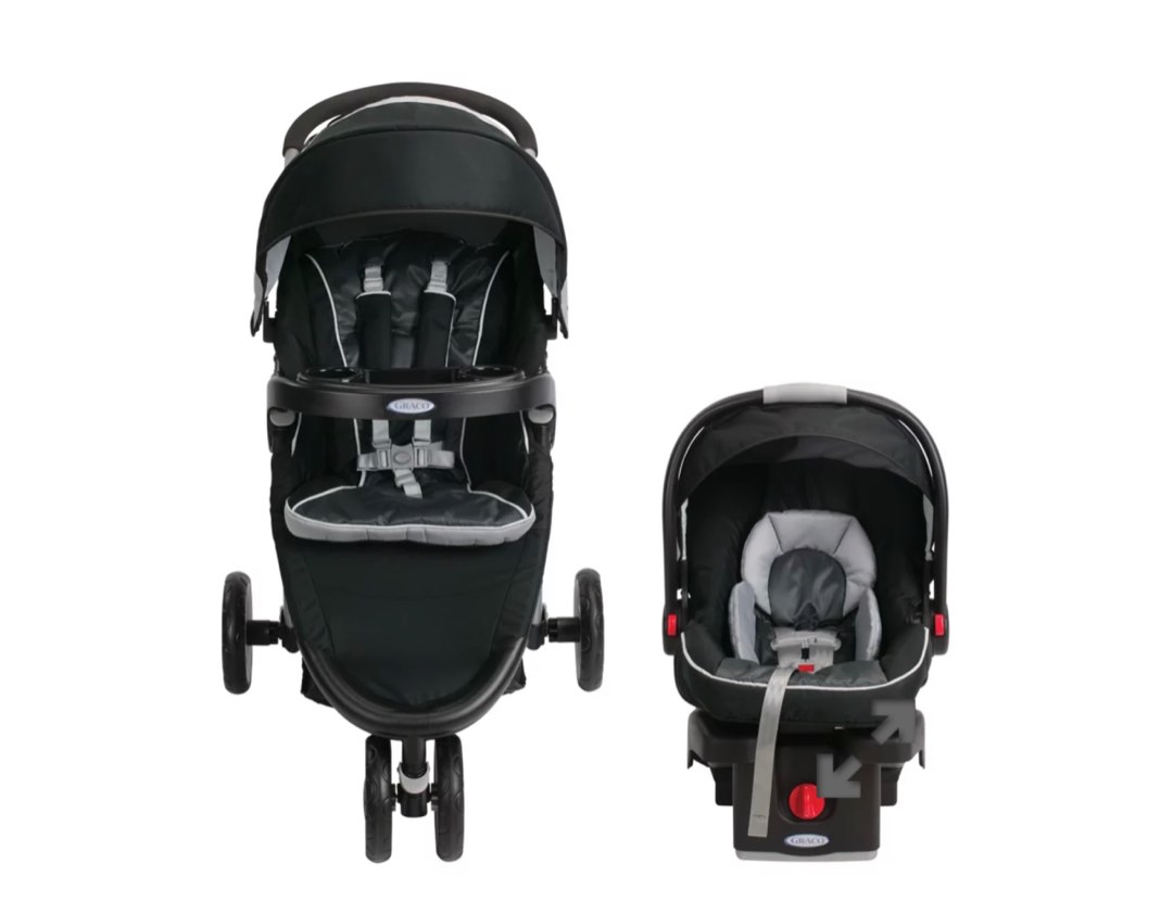 Graco FastAction Fold Sport Click Connect Travel System, Babies & Kids ...