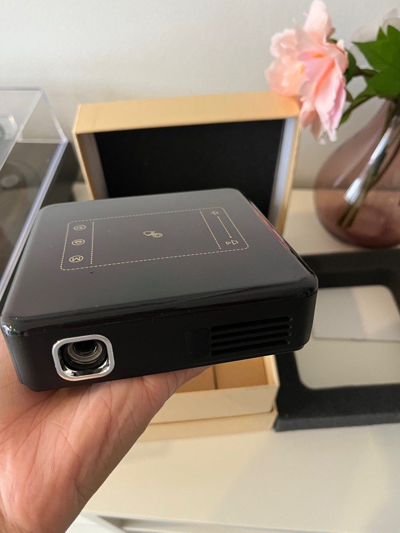 Hand Size Portable Smart Projector, TV & Home Appliances, TV ...