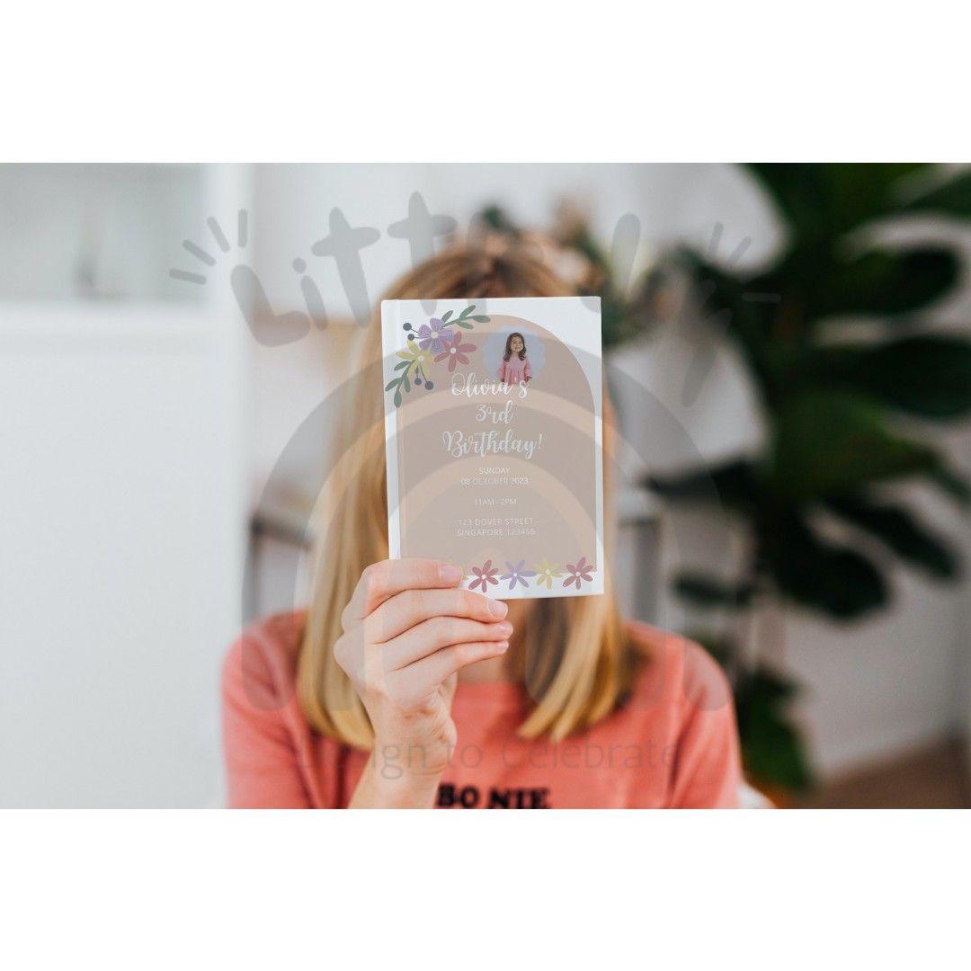 Hardcopy Birthday Invitation on Carousell