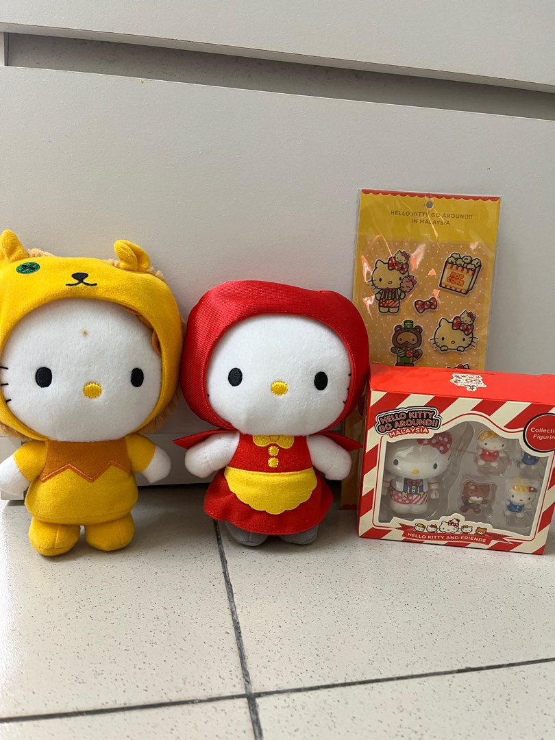 Hello kitty collectible figurine (take all), Hobbies & Toys, Toys ...