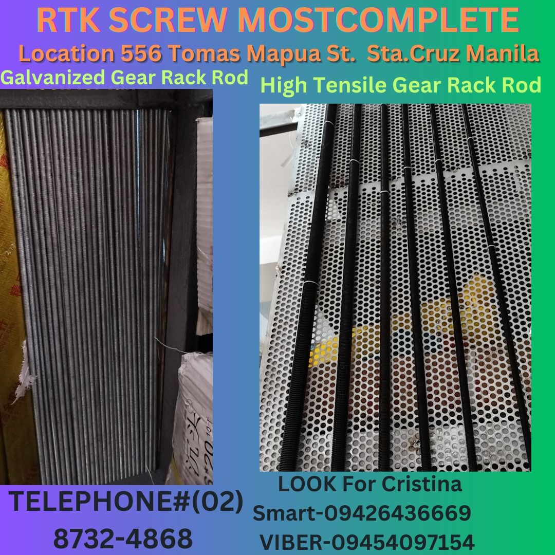 High Tensile Gear Rack Rod*Galvanized Gear Rack Rod, Commercial ...