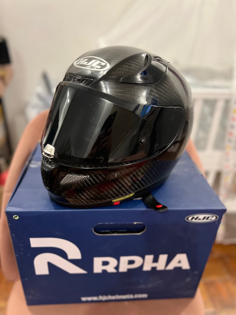 HJC RPHA 11 Carbon, Motorbikes, Motorbike Parts & Accessories, Helmets ...