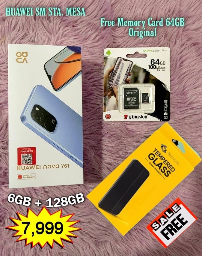 Huawei Nova Y61 6gb+128gb, Mobile Phones & Gadgets, Mobile Phones ...