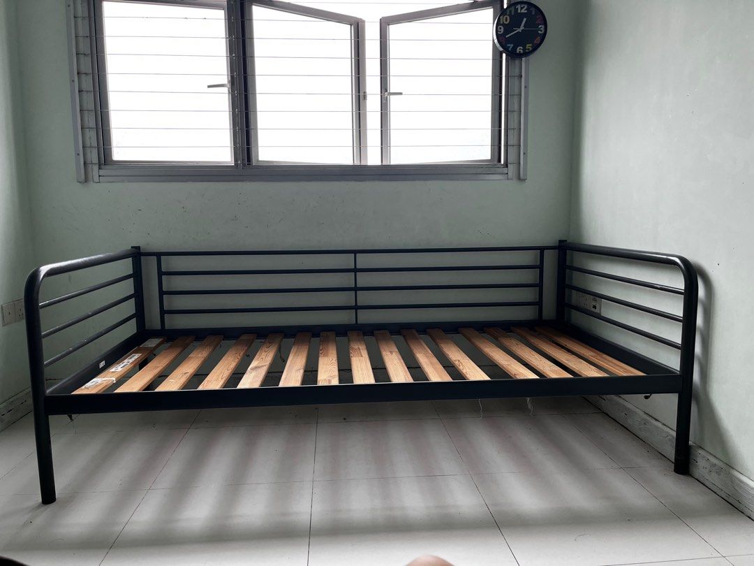 Ikea daybed, Furniture & Home Living, Furniture, Bed Frames & Mattresses on Carousell