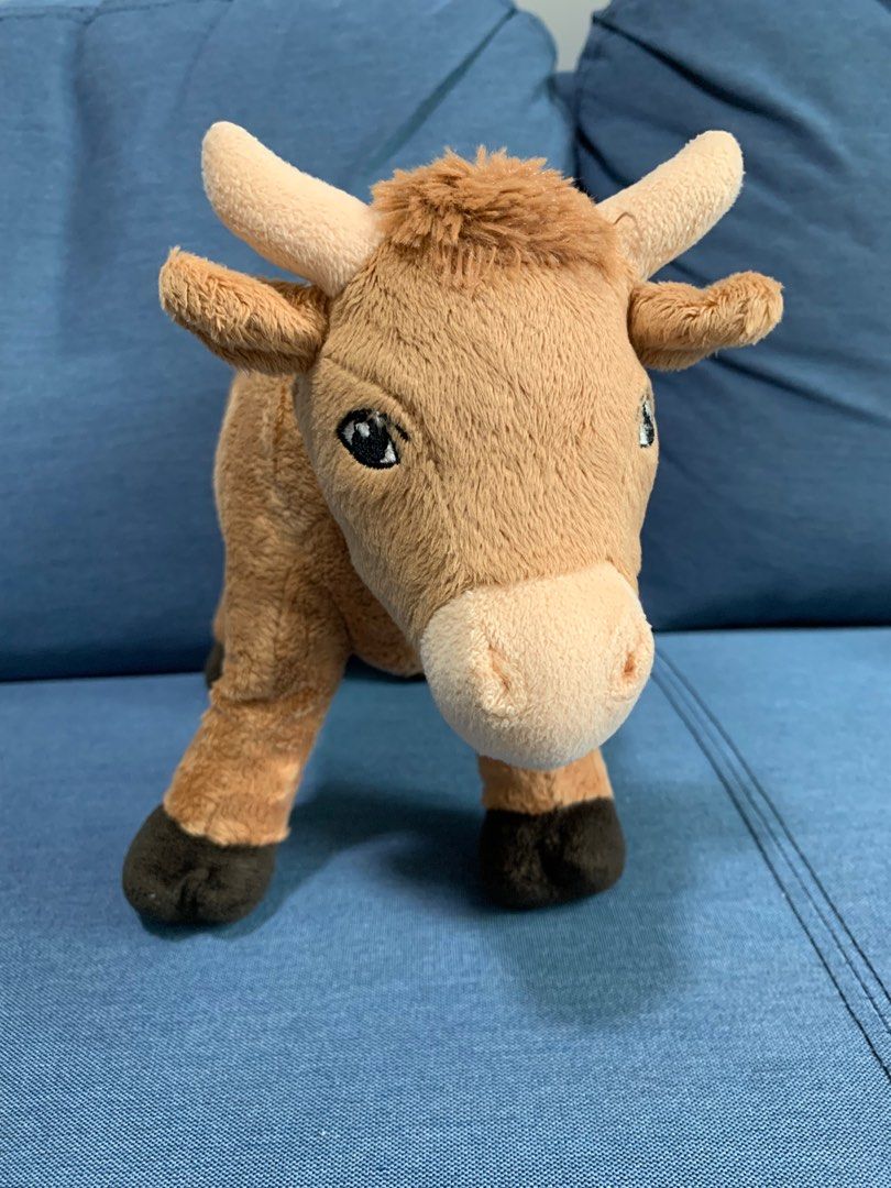 IKEA KNYST cow soft toy, Babies & Kids, Infant Playtime on Carousell