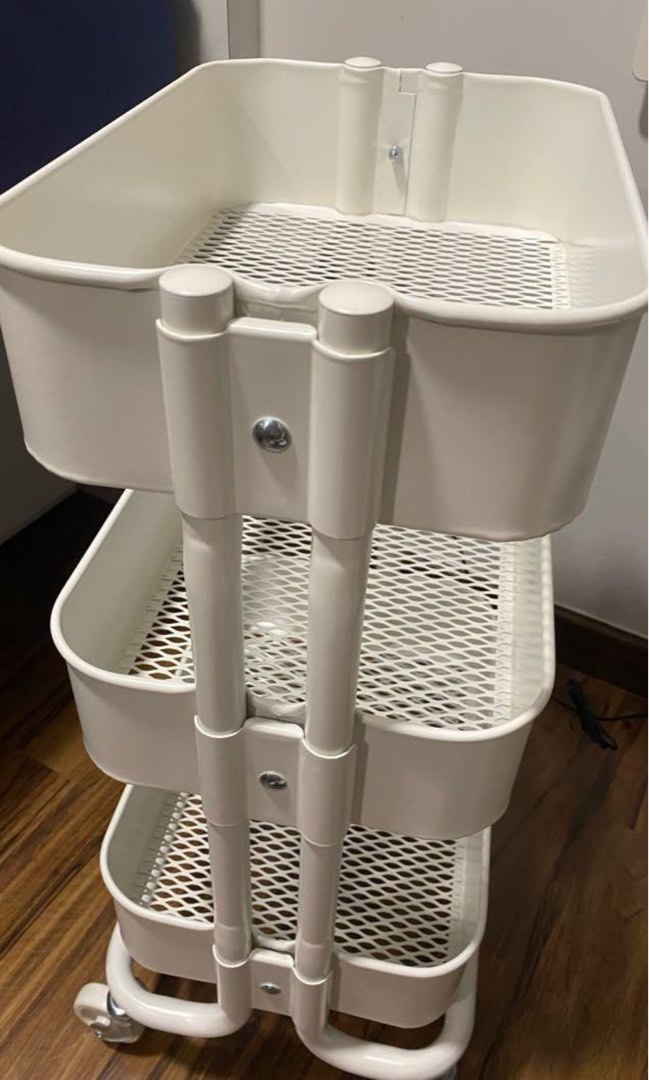 ikea rashult white, Furniture & Home Living, Furniture, Shelves ...