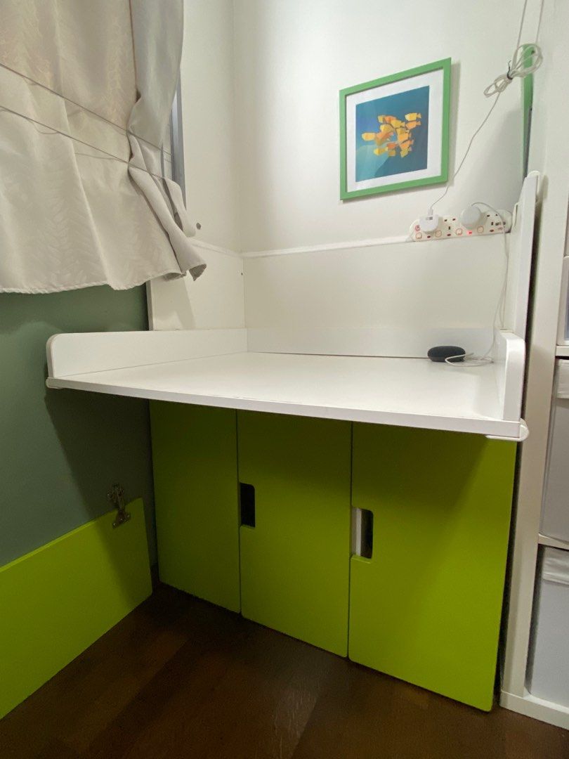 IKEA Stuva Convertible Changing Study Table, Furniture & Home Living ...