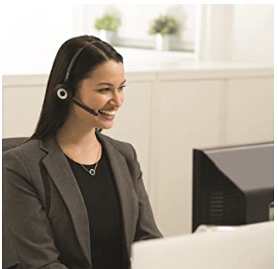 Jabra Wireless Headset & Electronic Hook Switch, Audio, Headphones ...