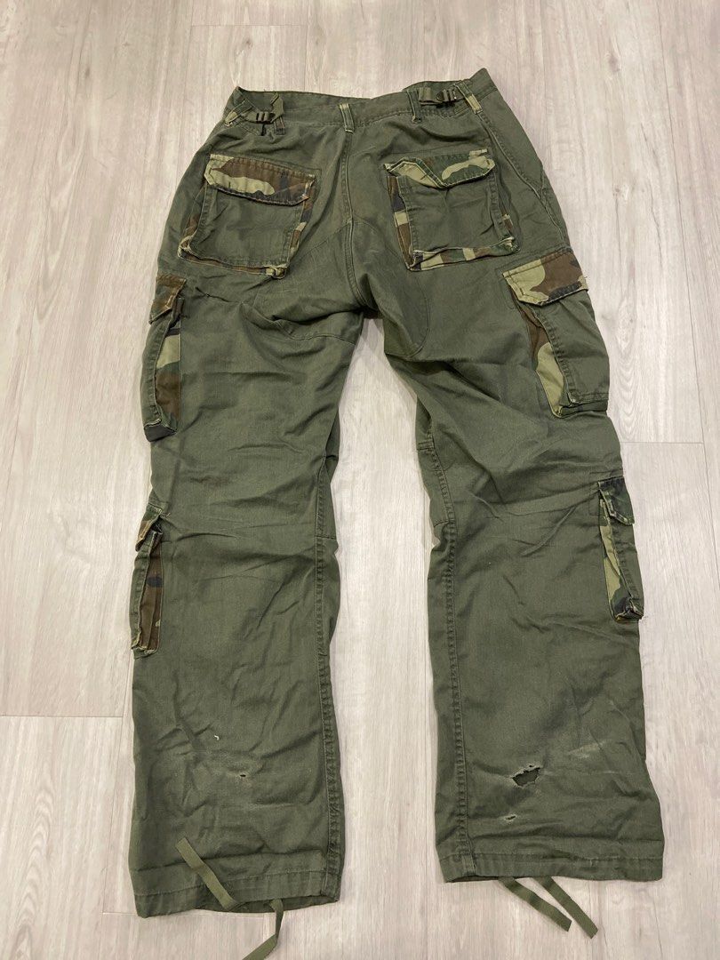 JAPANESE VINTAGE RETRO CARGO PANTS, Men's Fashion, Bottoms, Trousers on Carousell