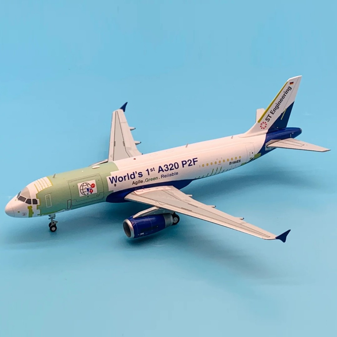 JC WINGS ST AEROSPACE RESOURCES AIRBUS A320(P2F) 1:200 DIE-CAST METAL ...