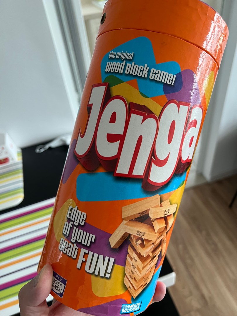 Jenga, Hobbies & Toys, Toys & Games on Carousell