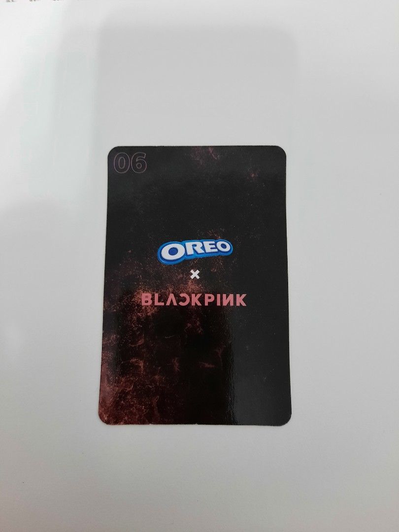 Blackpink Jisoo oreo card, Hobbies & Toys, Memorabilia & Collectibles ...