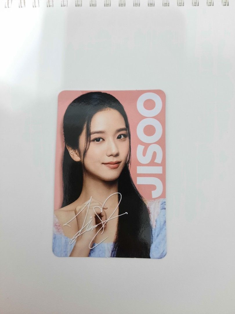 Blackpink Jisoo oreo card, Hobbies & Toys, Memorabilia & Collectibles ...
