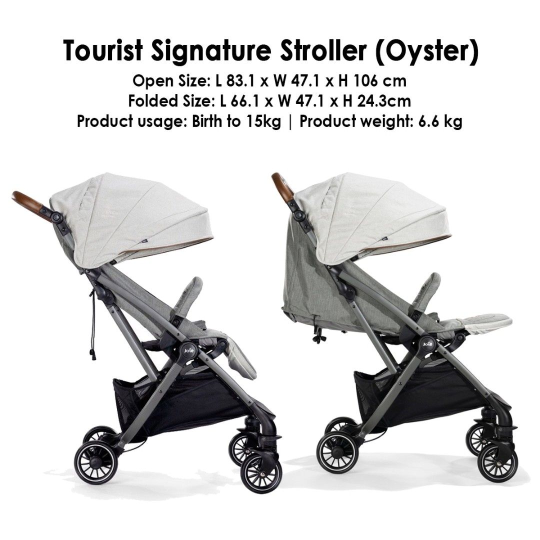 Joie Tourist Signature Stroller+ freebies, Babies & Kids, Going Out ...