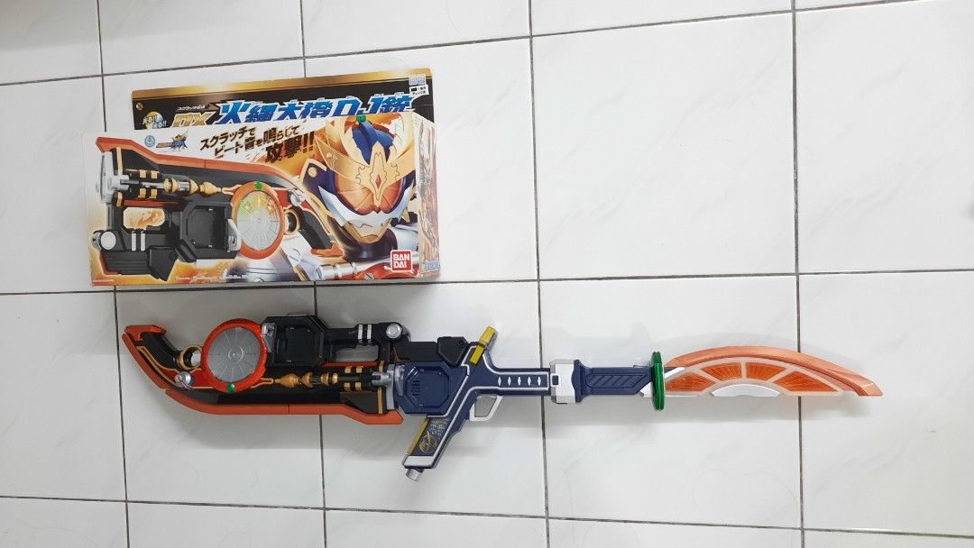 Kamen Rider Gaim Kachidoki Arms, DJ gun + Sword, Hobbies & Toys, Toys ...