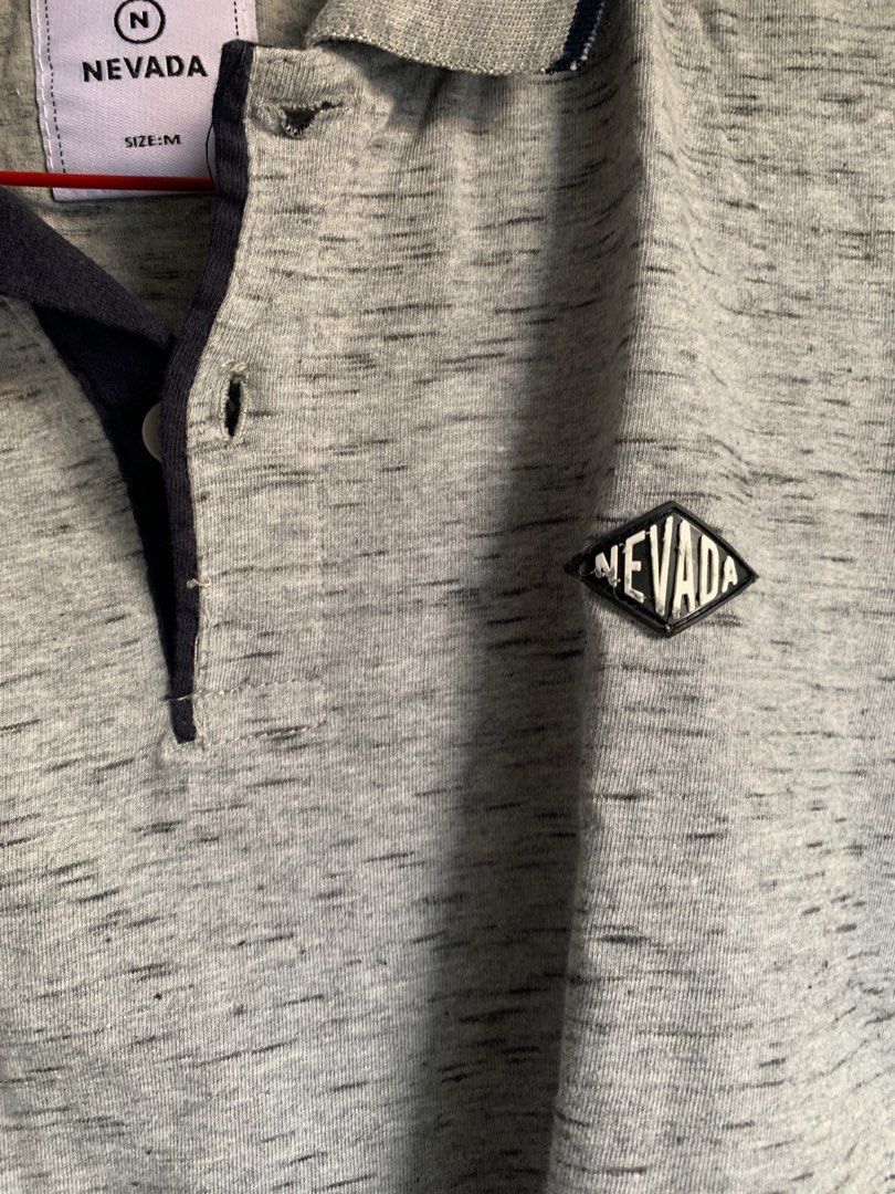 Kaos Polo Nevada M not Zara Bershka HnM, Fesyen Pria, Pakaian , Atasan ...