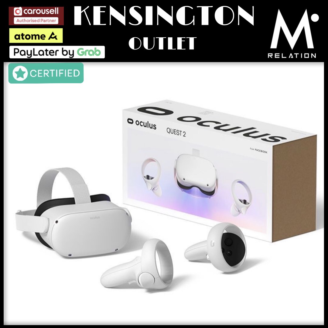 {Kensington}{Brand New} Oculus Meta Quest 2 | Sealed Set | Authentic ...