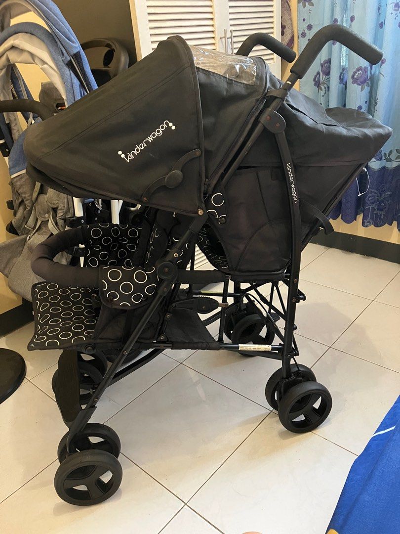 Kinderwagon Tandem/Twin Stroller, Babies & Kids, Going Out, Strollers ...