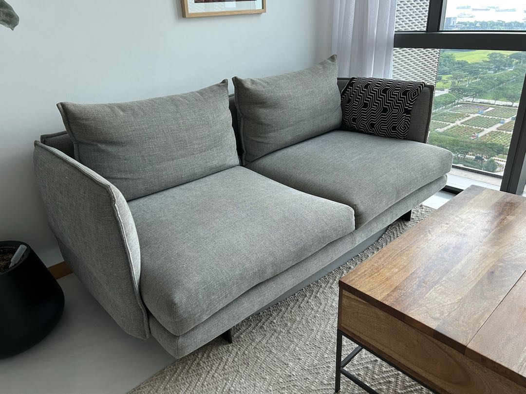 King living Zaza 2.5 seater deep, Furniture & Home Living, Furniture, Sofas on Carousell