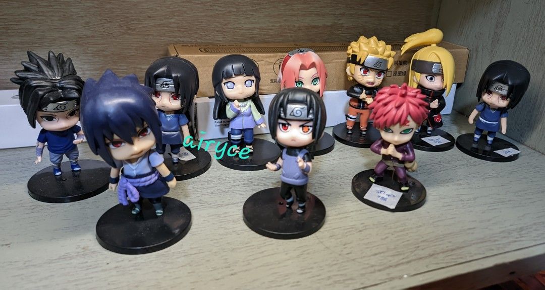 KO Naruto Chibi figures lot sale, Hobbies & Toys, Toys & Games on Carousell