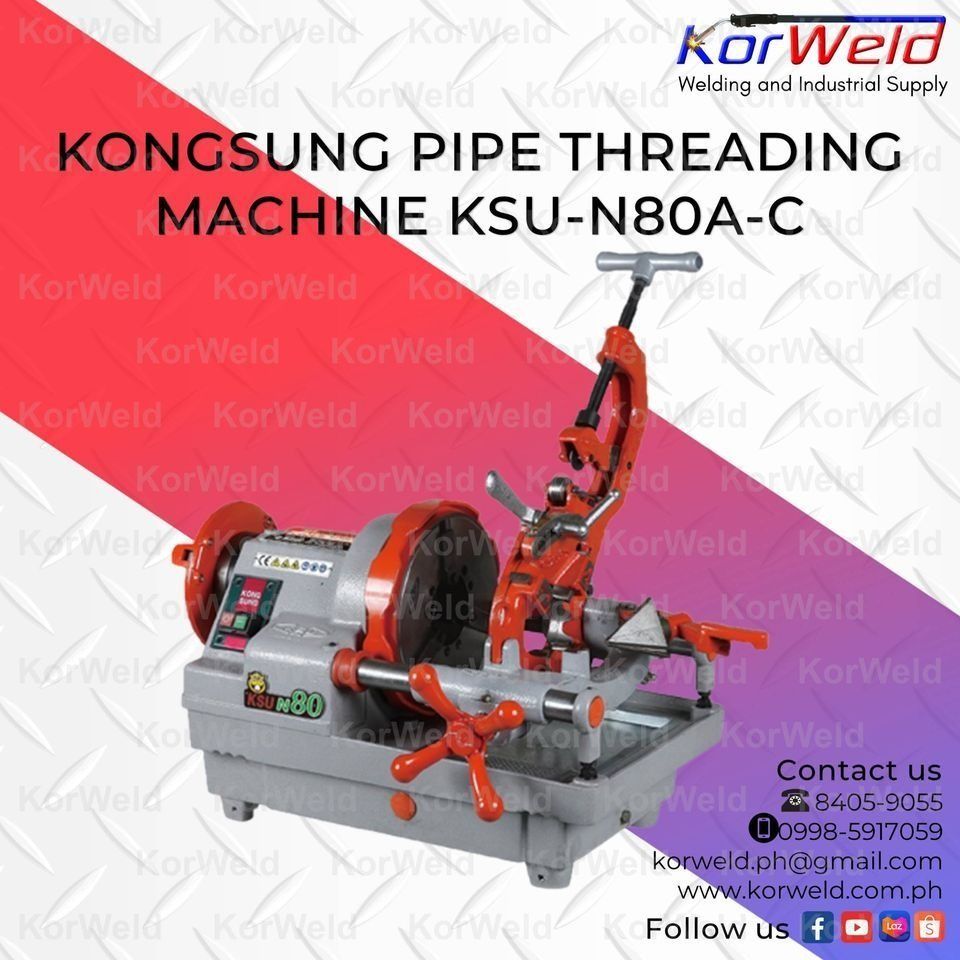Kongsung Pipe Threading Machine KSU-N80A-C, Commercial & Industrial ...