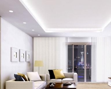 LED False Ceiling Downlight Covelight Round Square Daylight 6000K Warm ...