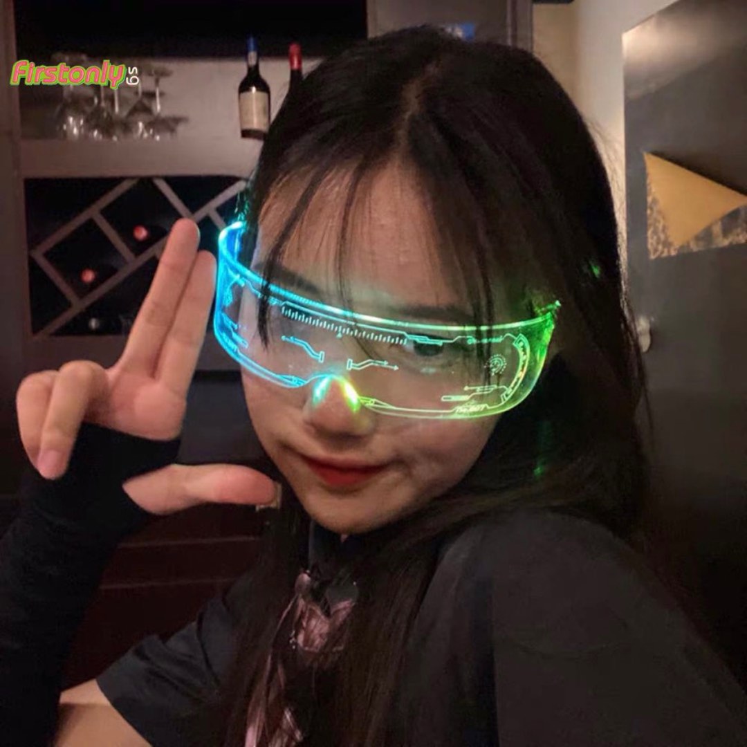LED Glasses And LED Strip Red 1m For Concert Car Accessories led-glasses-and-led-strip-red-1m-for-concert-car-accessories