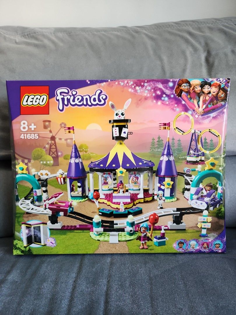 Lego friends 41685 magical funfair roller coaster, Hobbies & Toys, Toys ...