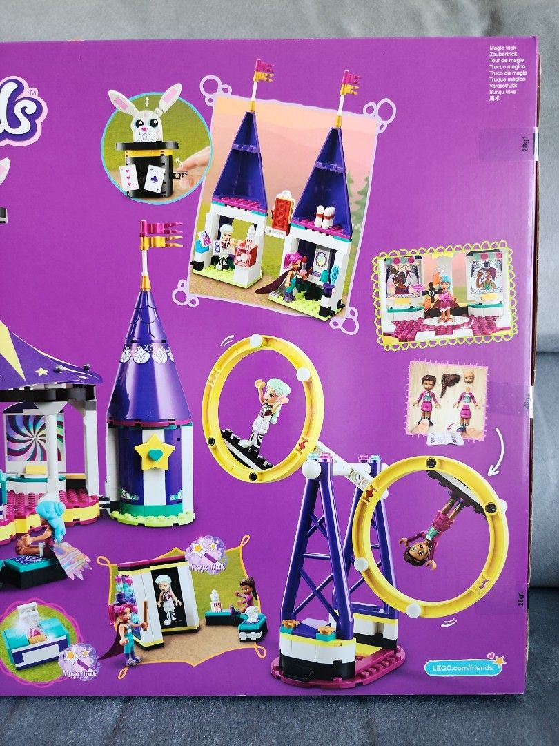 Lego friends 41685 magical funfair roller coaster, Hobbies & Toys, Toys ...