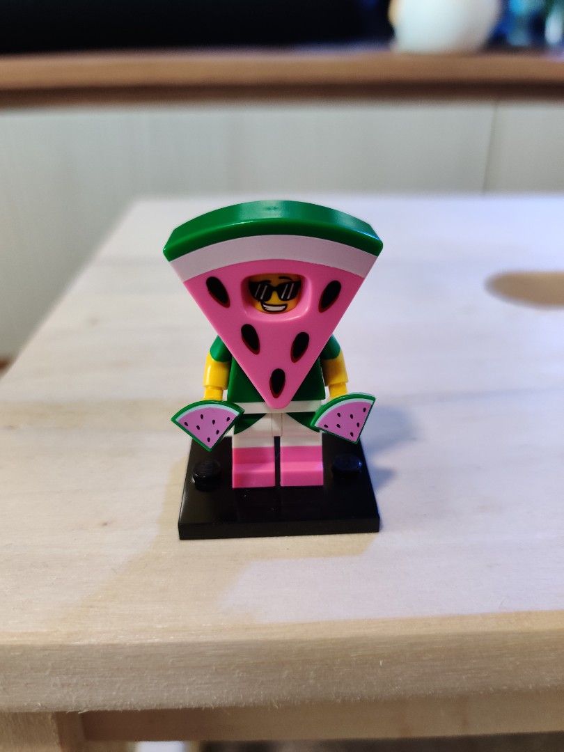 Lego Mini fig (Lego Movie 2 - Watermelon man), Hobbies & Toys, Toys ...