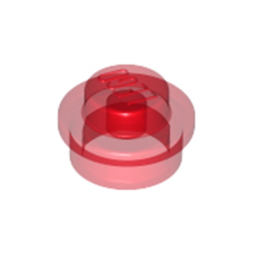 LEGO Parts 34823 / 30057 Plate 1x1 Round Transparent Red 6208450 / ...
