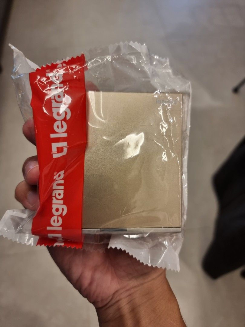 Legrand Galion Champagne, Furniture & Home Living, Lighting & Fans ...