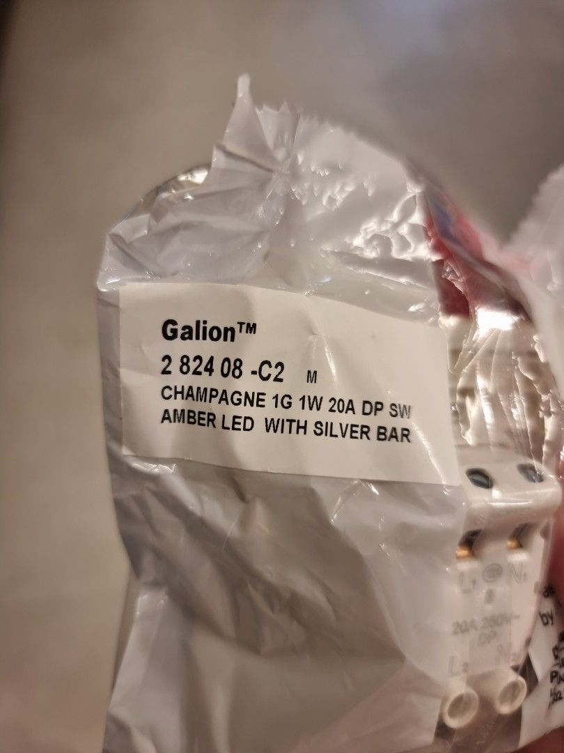 Legrand Galion Champagne, Furniture & Home Living, Lighting & Fans ...