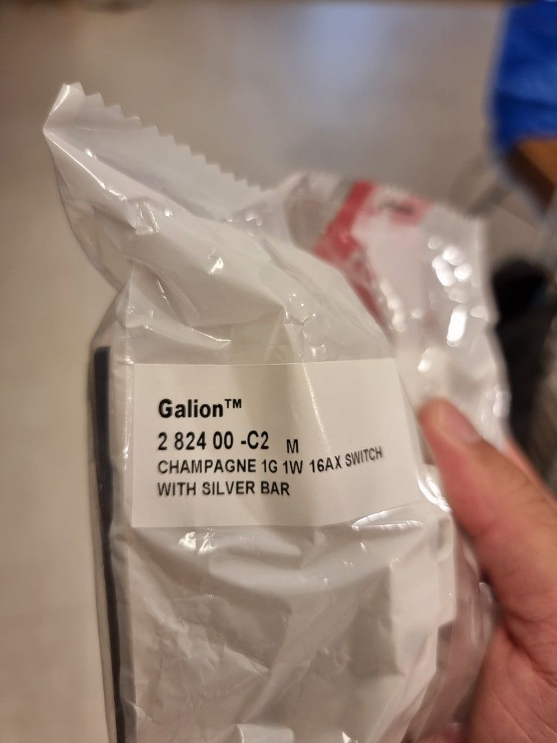 Legrand Galion Champagne, Furniture & Home Living, Lighting & Fans ...