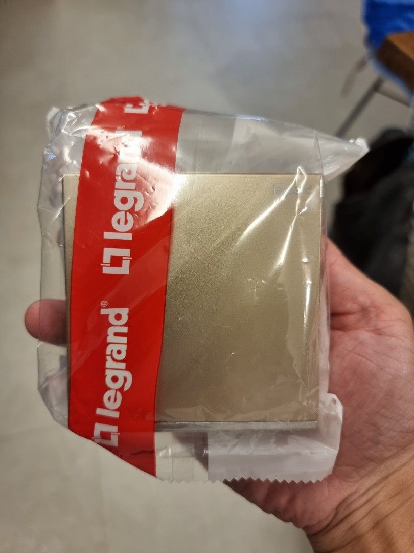 Legrand Galion Champagne, Furniture & Home Living, Lighting & Fans ...