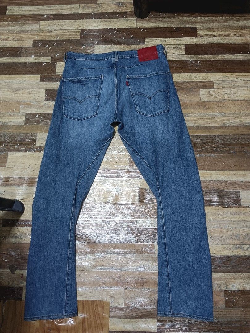 Levi's Engineered Lej 502 button fly slim fit, Men's Fashion, Bottoms, Jeans on Carousell