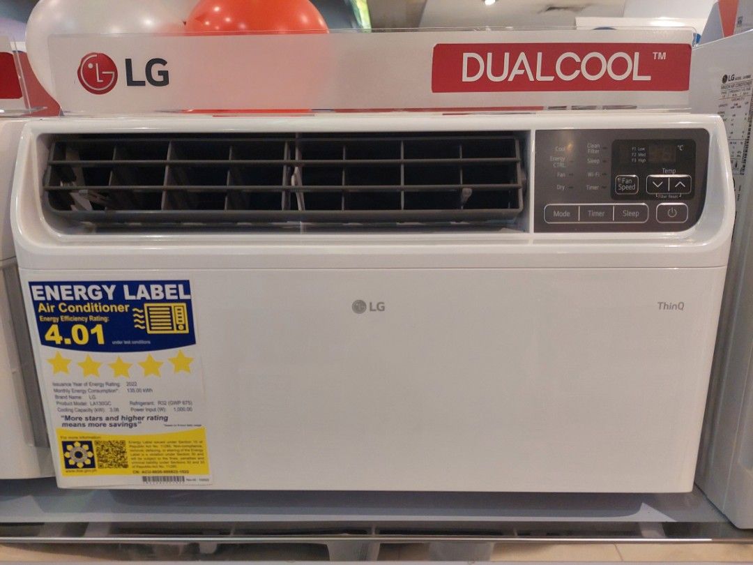 LG AIRCON WINDOW TYPE DUAL INVERTER 2023 MODEL, TV & Home Appliances ...