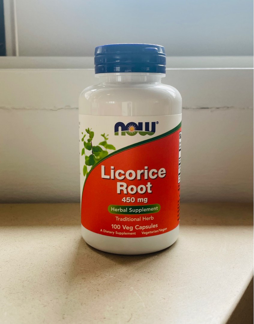 Licorice Root Extract. 100 capsules., Health & Nutrition, Health ...
