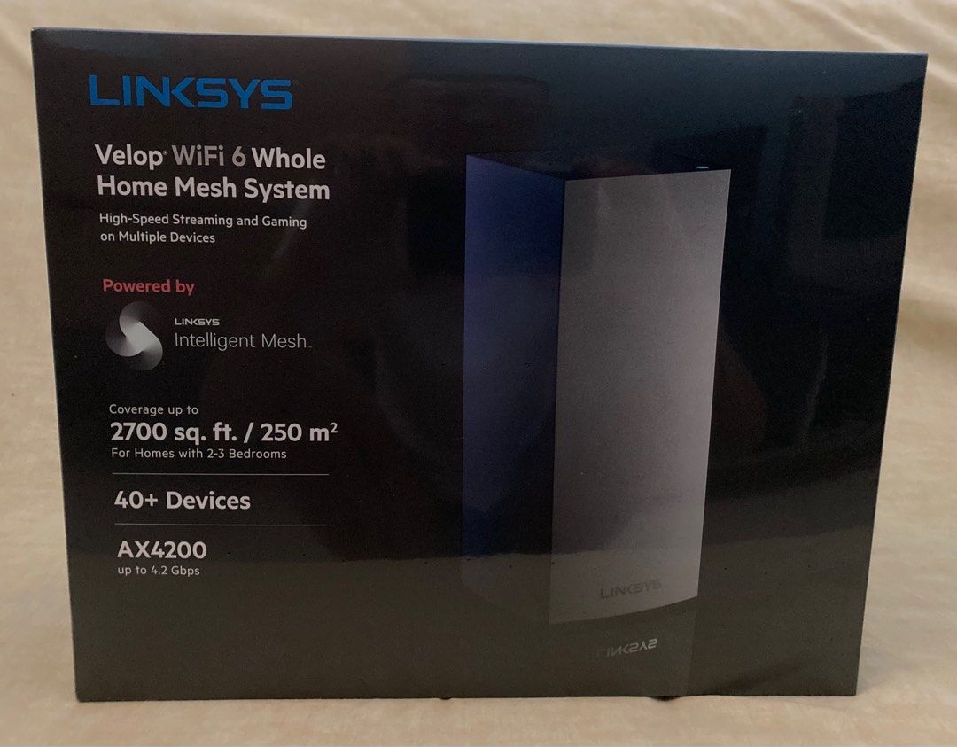 Linksys wifi 6 AX4200, Computers & Tech, Parts & Accessories, Networking on Carousell