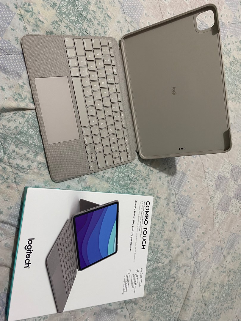 Logitech Combo Touch Ipad Pro Inch St Nd Rd Generation In Sand Mobile Phones