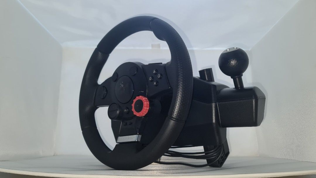 Logitech Driving Force GT Steering Wheel (For PS3 & PC), Video Gaming ...