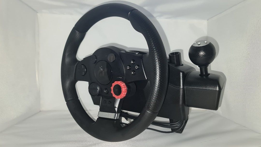 Logitech Driving Force GT Steering Wheel (For PS3 & PC), Video Gaming ...